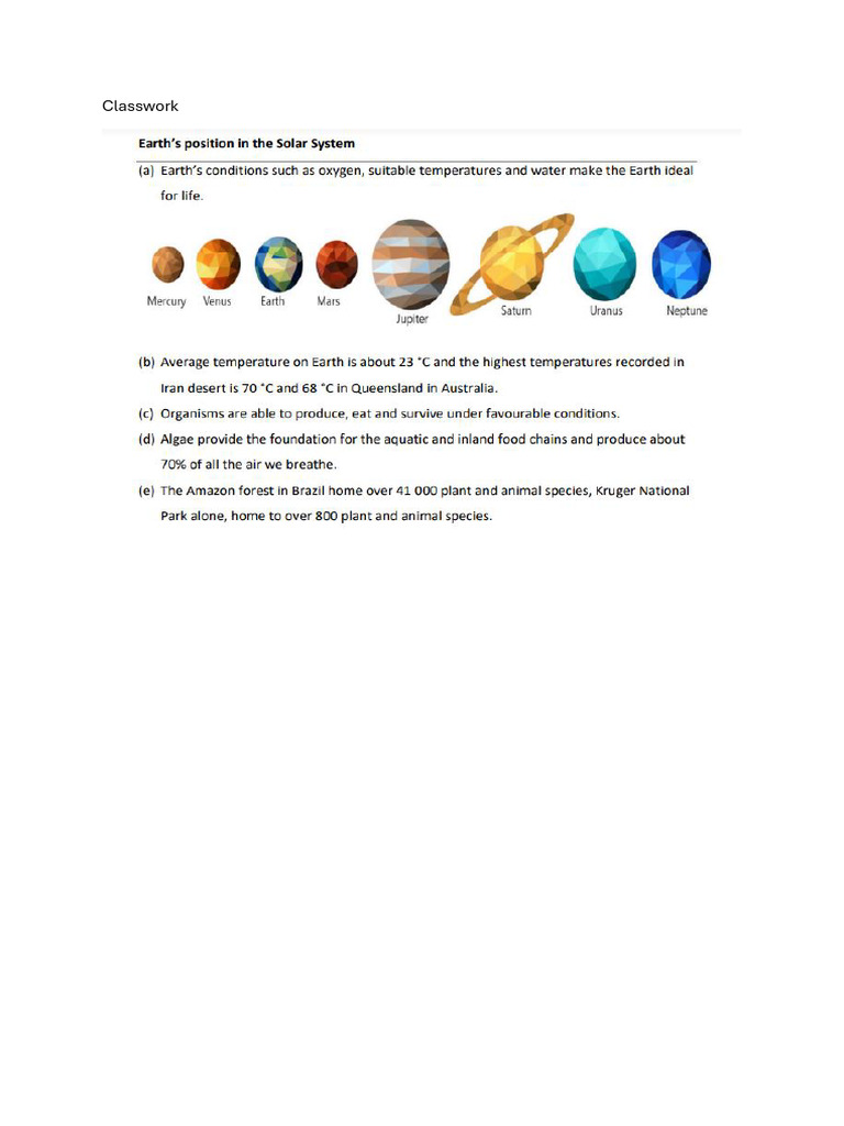 grade 8 NS Notes | PDF