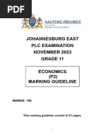 Grade 11 Economics Paper 2 - Nov 2023 | PDF | Perfect Competition ...