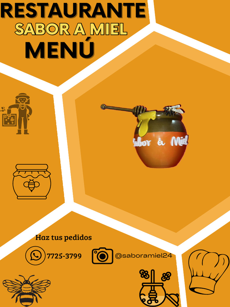 Menu Sabor A Miel. | PDF | Taco | Cilantro