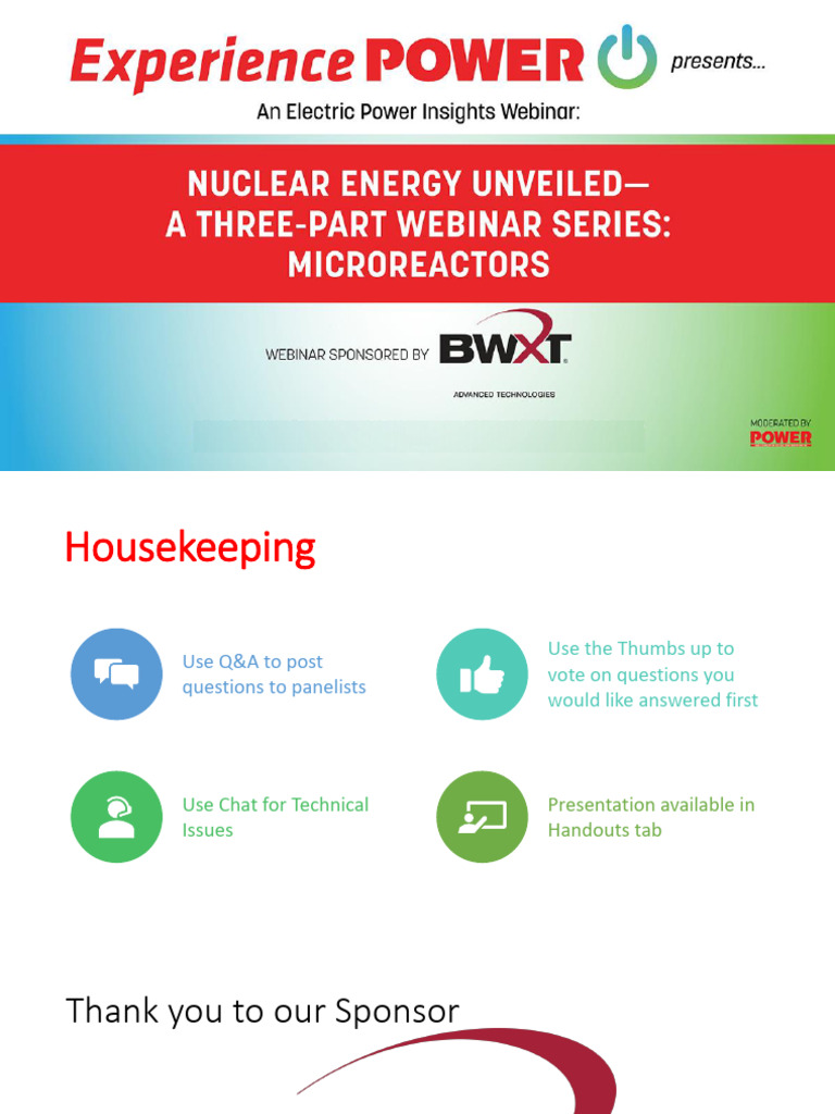 Nuclear Webinar Slides.pdf | PDF | Nuclear Fuel | Nuclear Reactor