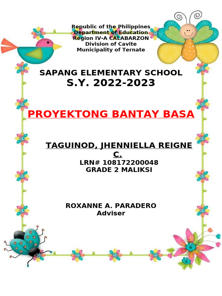 Bantay Basa Cover | PDF