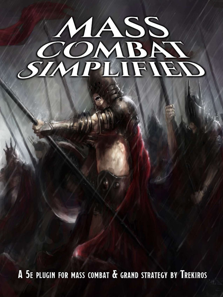 Simple Mass Combat Trekiros v2 | PDF | Fortification | Cavalry