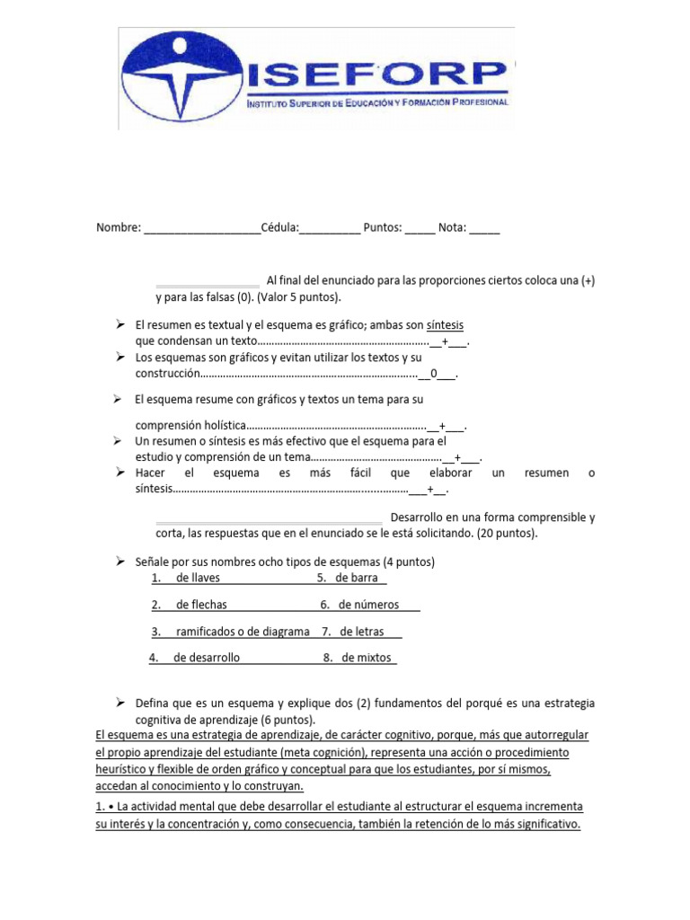 Exam 7 | PDF | Aprendizaje | Cognición