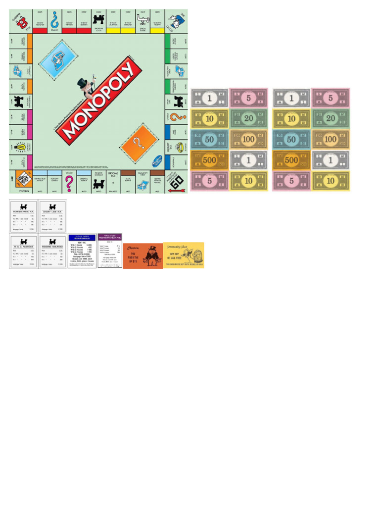 Elf Monopoly and Twister | PDF