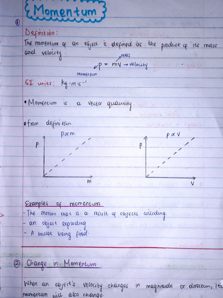 Momentum Grade 12 | PDF