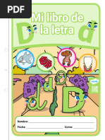 Cuadernillo La Letra D | PDF