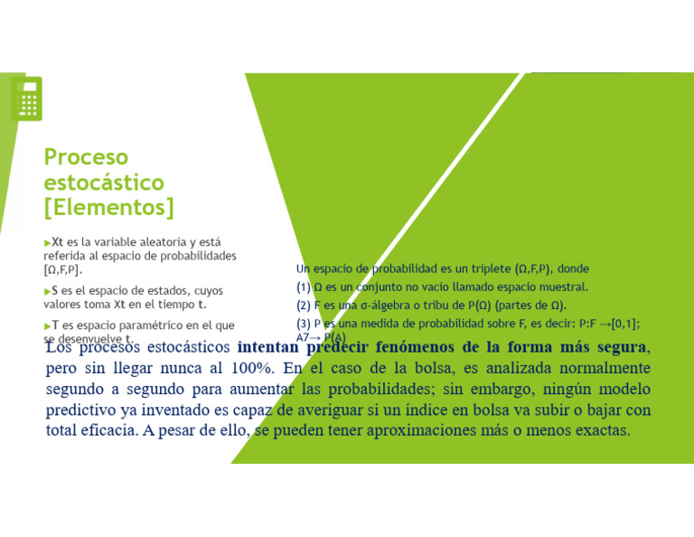Fundamentos de Procesos Estocásticos | PDF