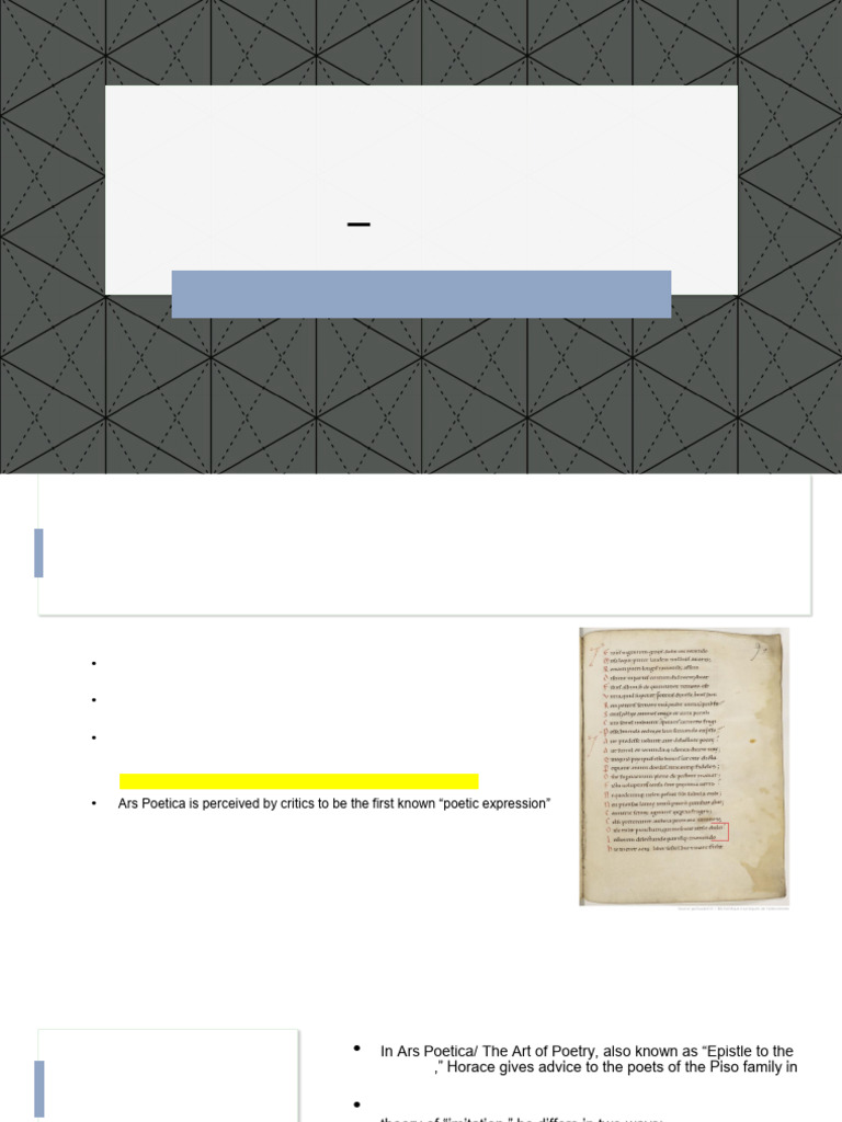 Horace 2024 | PDF | Horace