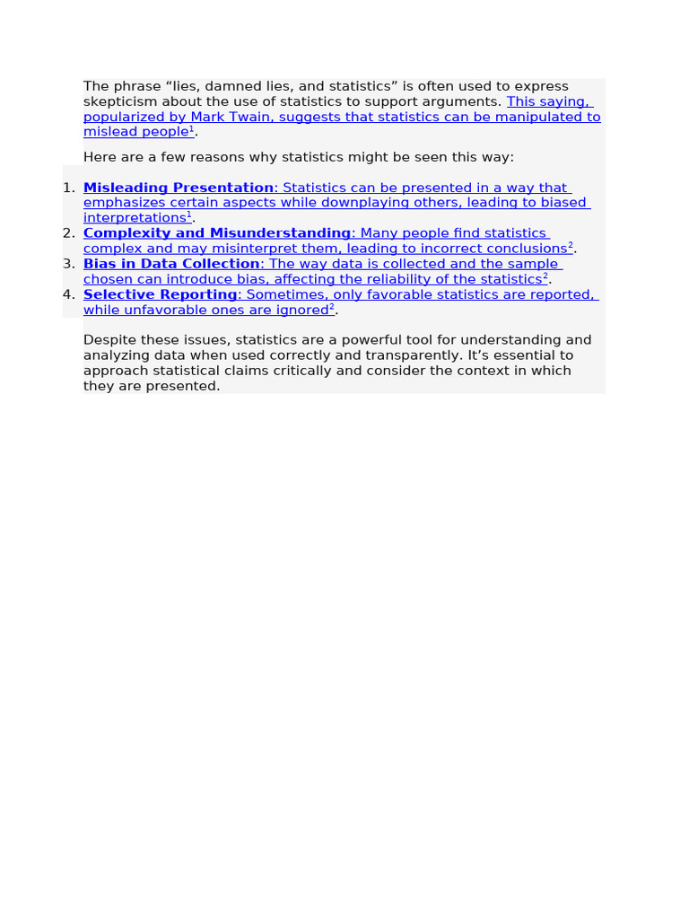 Statistics Lecture 1 | PDF