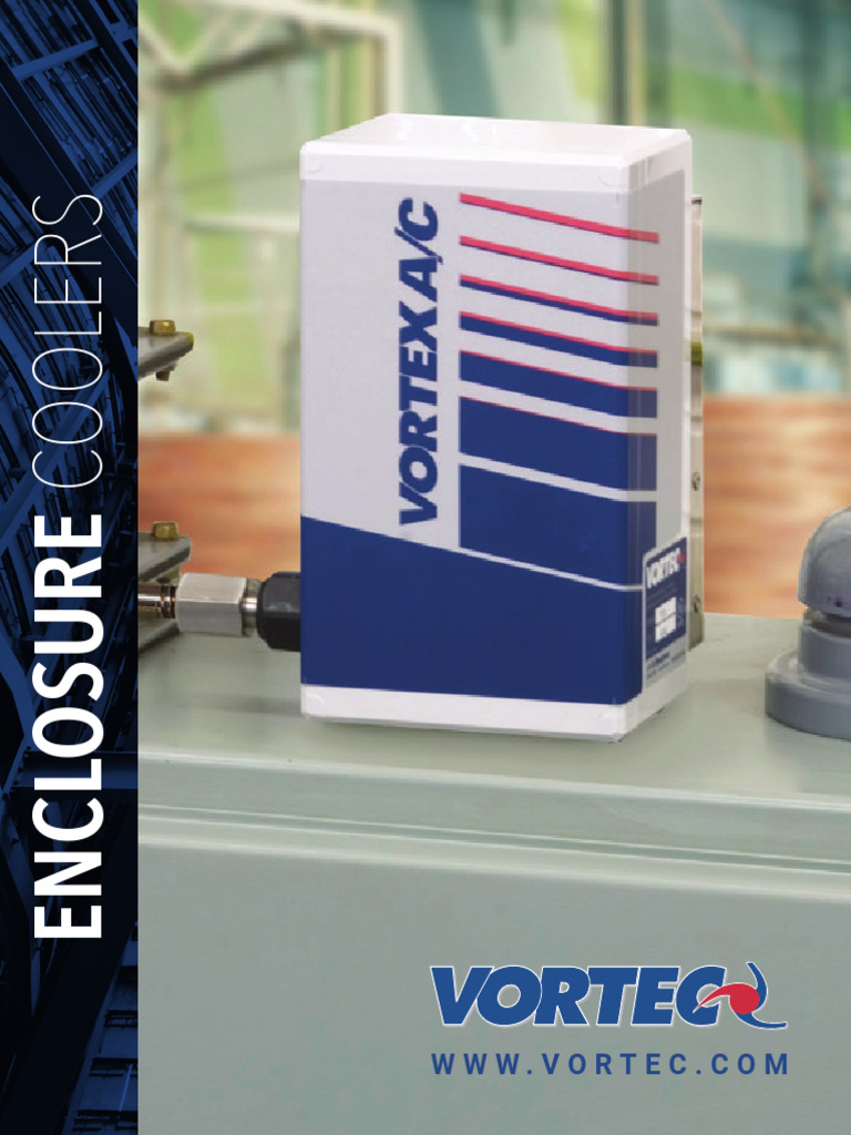 Vortex A/C Enclosure Coolers Guide | PDF | Air Conditioning | Thermostat