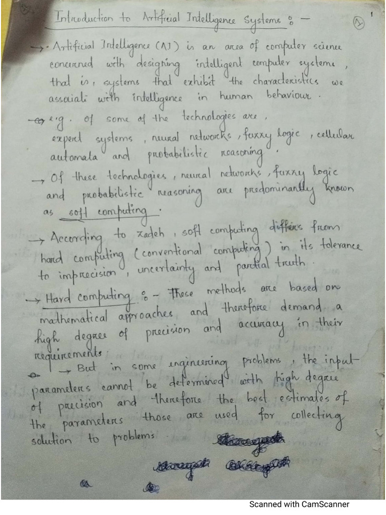 Soft Computing_Module-1 | PDF