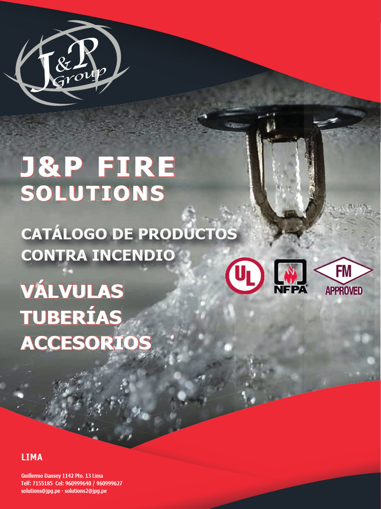 Catálogo de Productos Contra Incendio | PDF