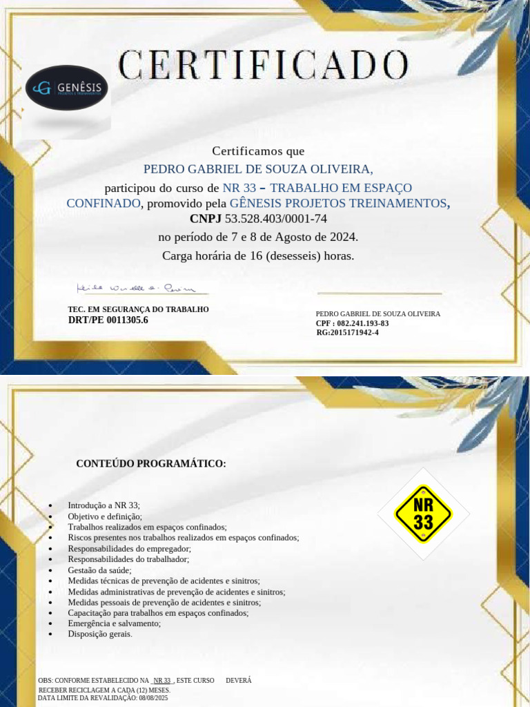 Deiso NR33 | PDF | Negócios