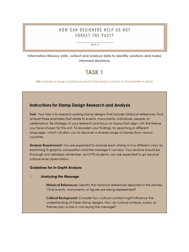 Stamp Design Analysis for Historical Themes | PDF | Postage Stamp ...