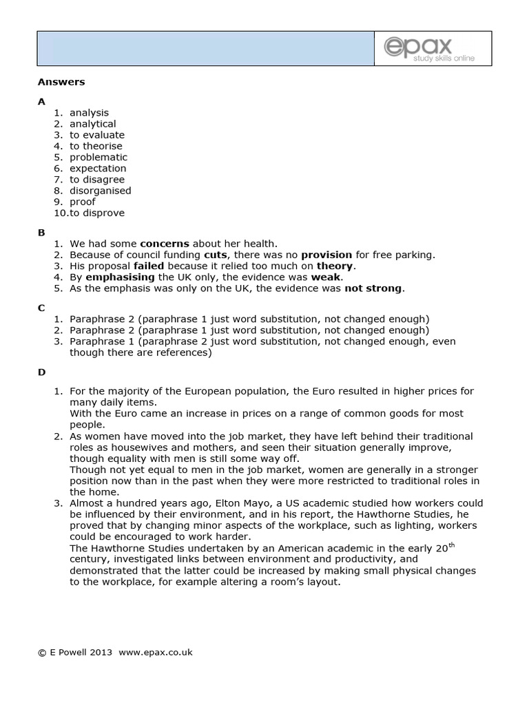 Para Activities 4 | PDF
