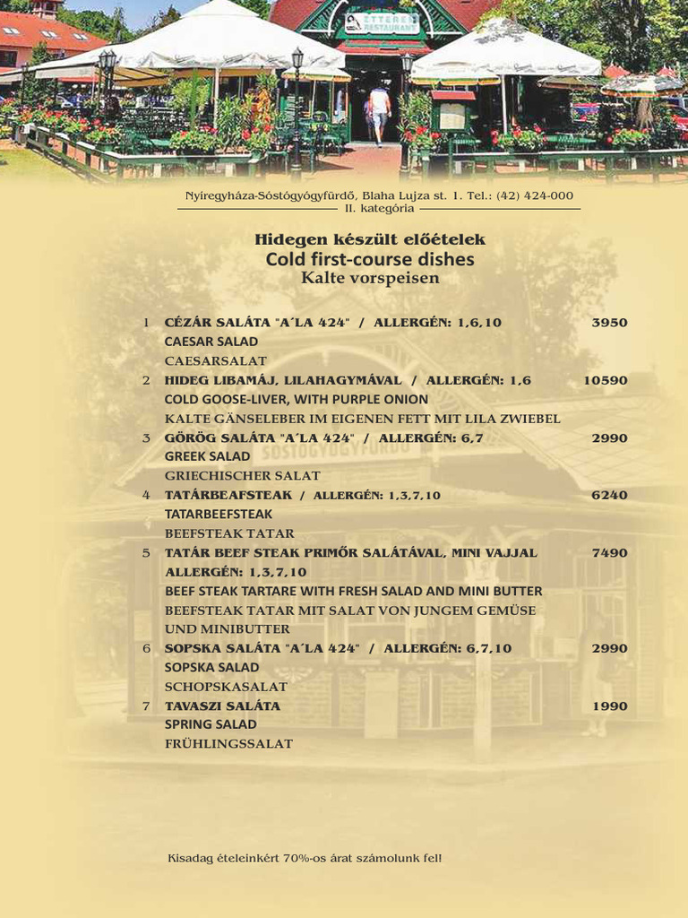 424 Etlap Magyar Angol Nemet 2022 | PDF