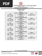 2023 2024 Intrams Memo | PDF | Sports