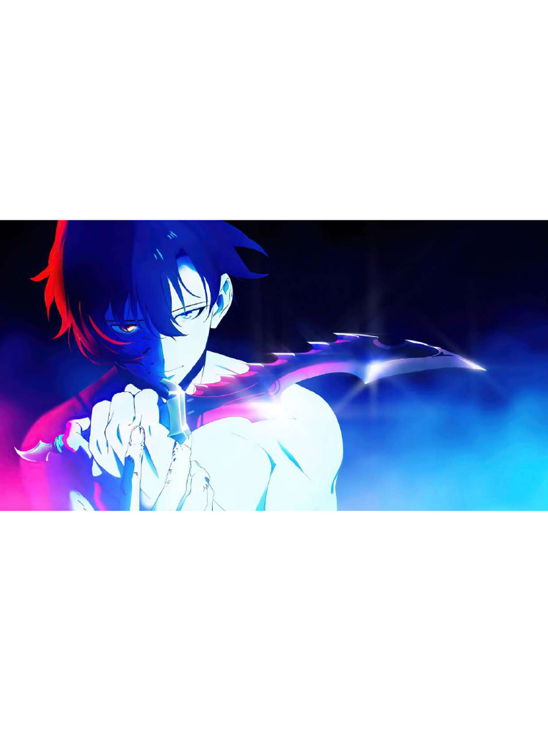 Solo Leveling Anime Sung Jinwoo Dagger | PDF