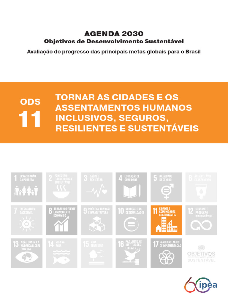 Agenda 2030 ODS 11 Tornar As Cidades e Os Assentamentos | PDF ...