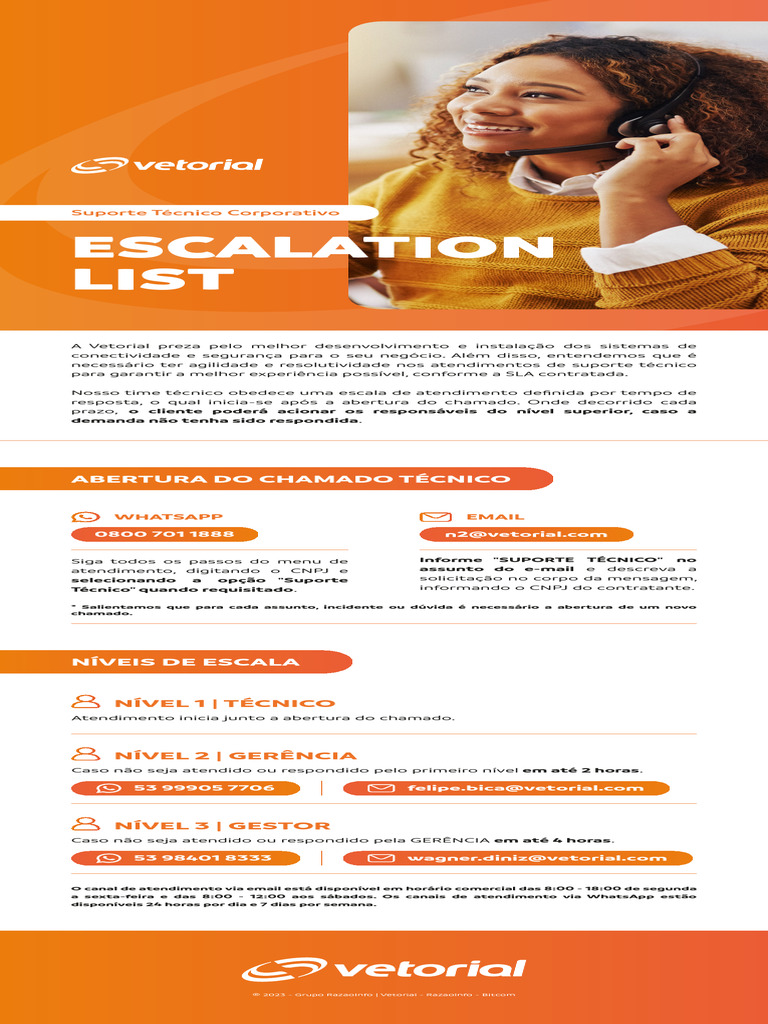 Escalation List Vetorial-1 | PDF | Computadores