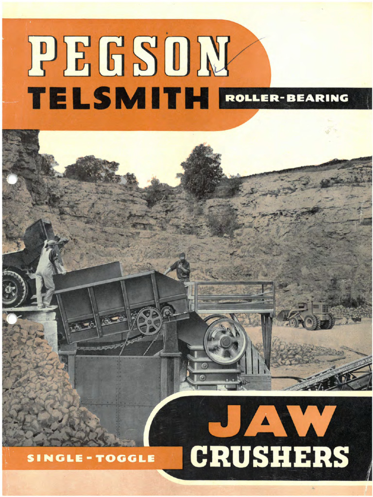 Pegson Telsmith Jaw Crushers | PDF