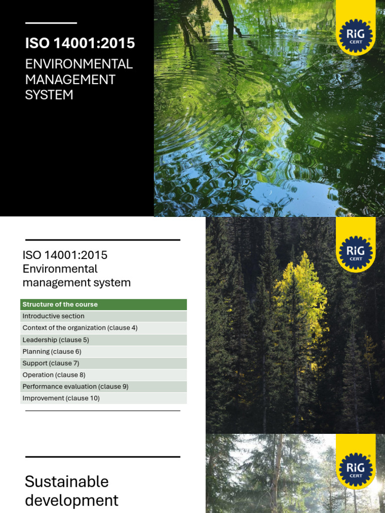 ISO 14001 2015 Environmental Management System | PDF | Audit | Internal Audit