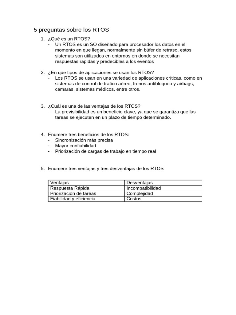 RTOS Grupo7 Tema2 | PDF