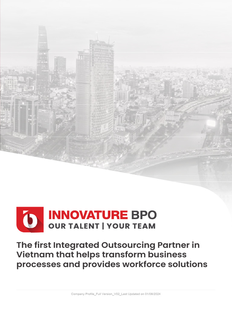 Innovature BPO Company Profile 2024 | PDF | Outsourcing | Business Intelligence