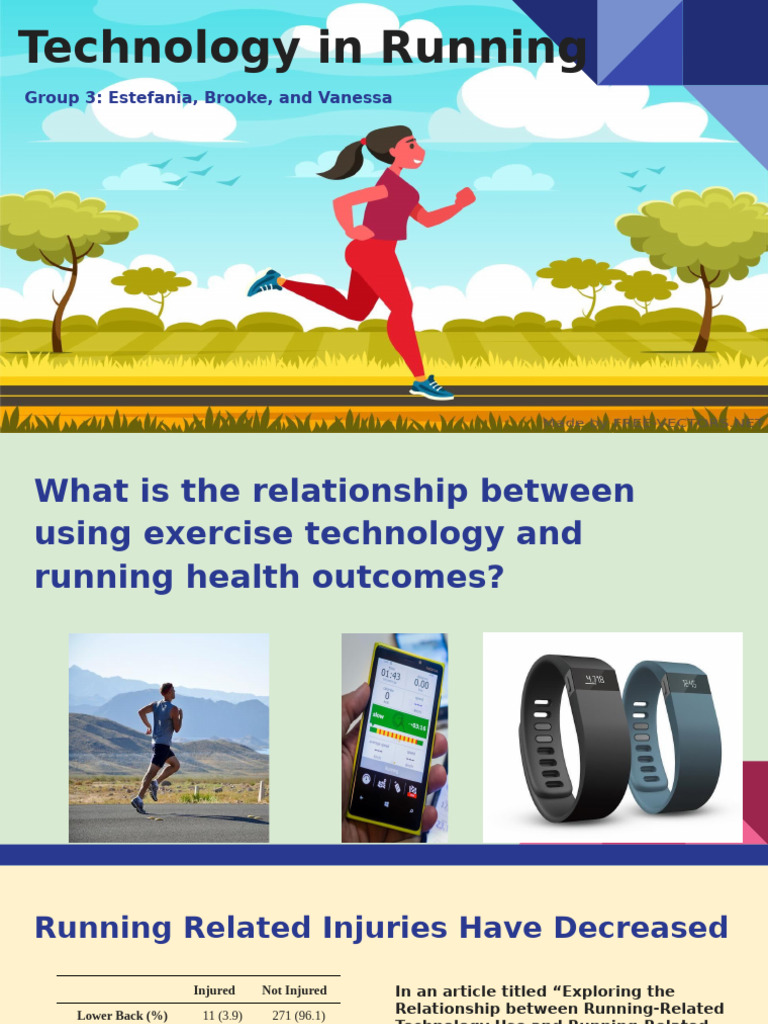 Group 3 - Technology in Exercise | PDF | Running