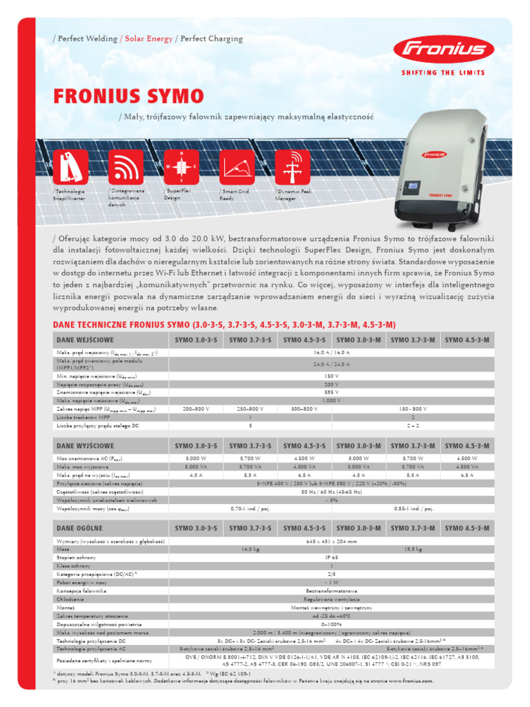 Fronius Symo | PDF