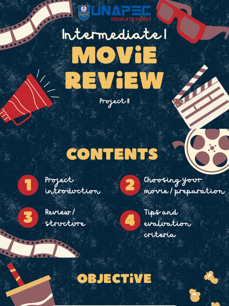 Movie Review Project Guidelines | PDF | Vocabulary | Grammar