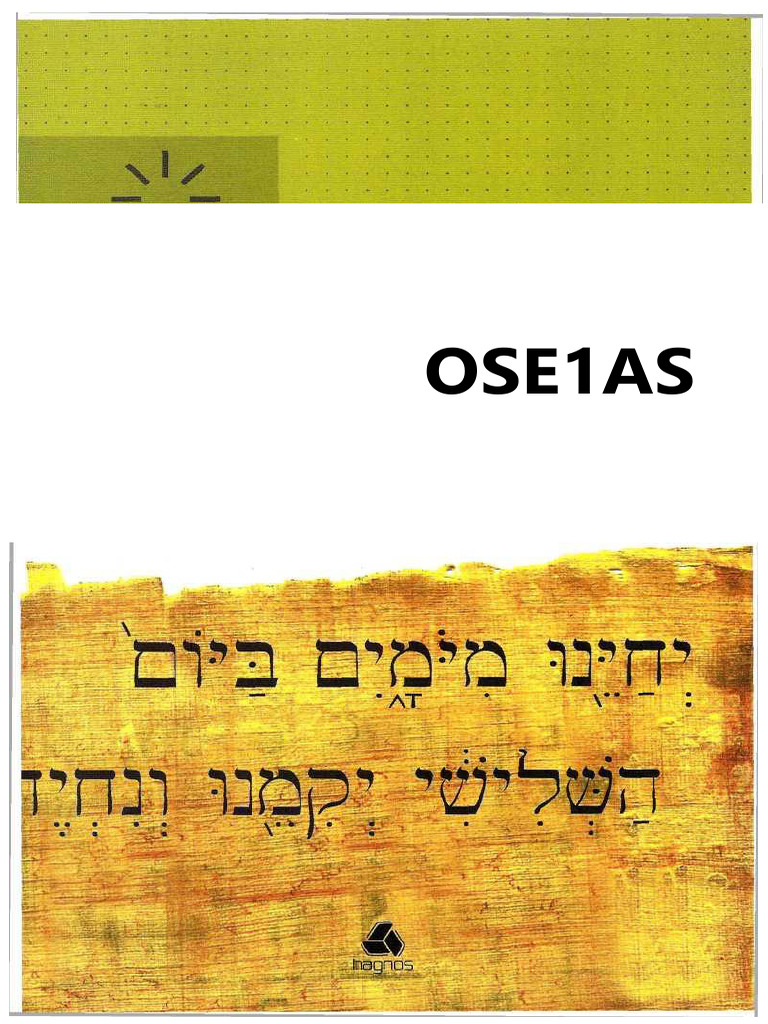 Oseas El Amor De Dios En Acción Hernandes Dias Lopes Pdf
