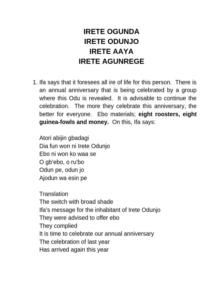 14-9 Irete Ogunda | PDF | Language Arts & Discipline | Foreign Language ...