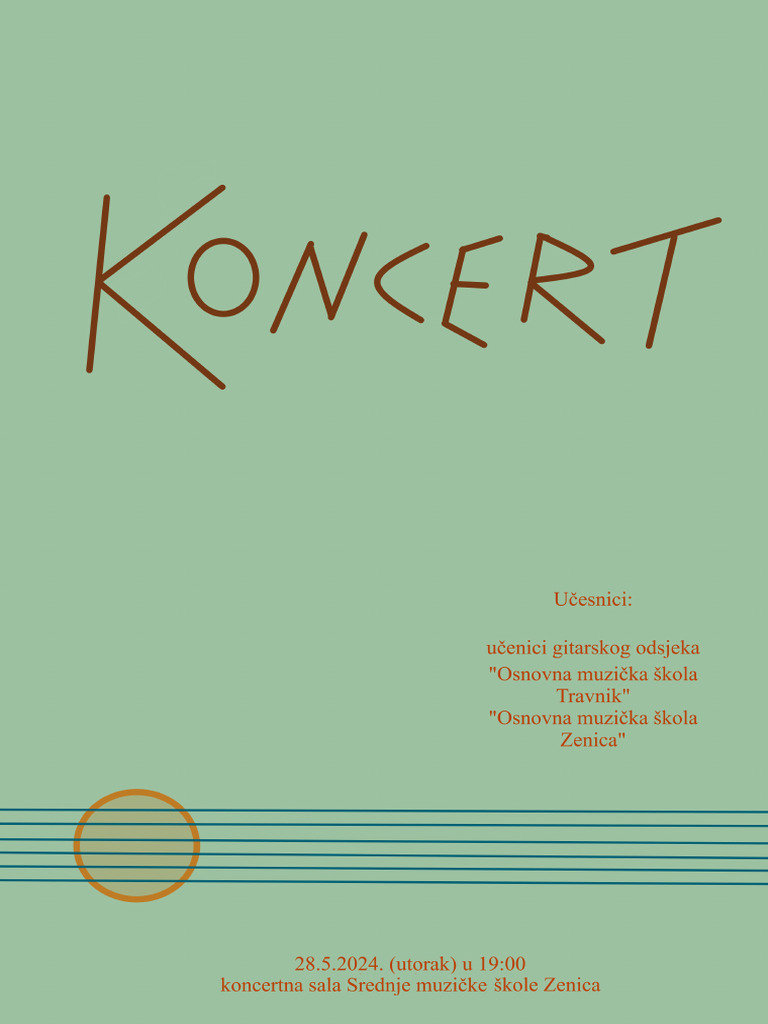 Plakat Koncert | PDF