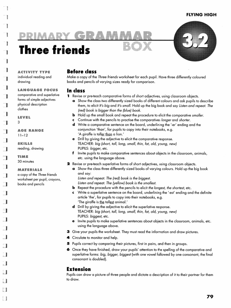 Comparatives Superlatives 2 Worksheets | PDF