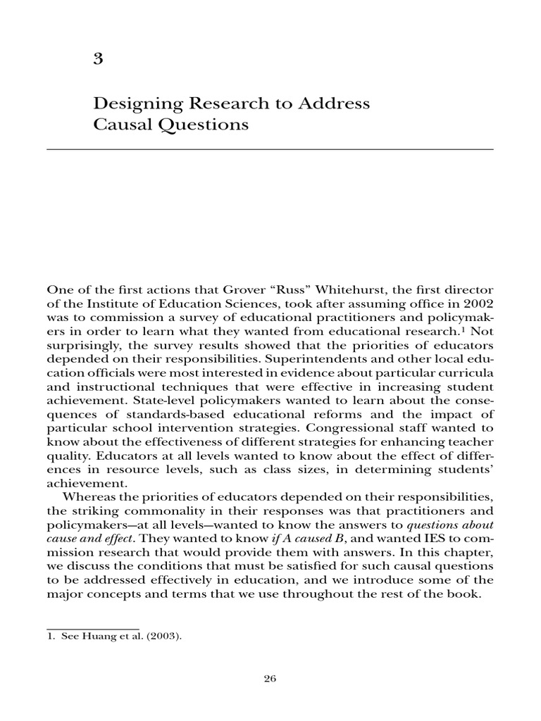 Methods Matter Ch. 3 | PDF | Experiment | Causality