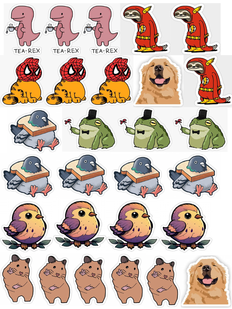 Stickers Tiernos | PDF