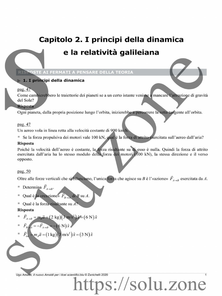 Nuovo.Amaldi.Blu_1_02_Sol | PDF