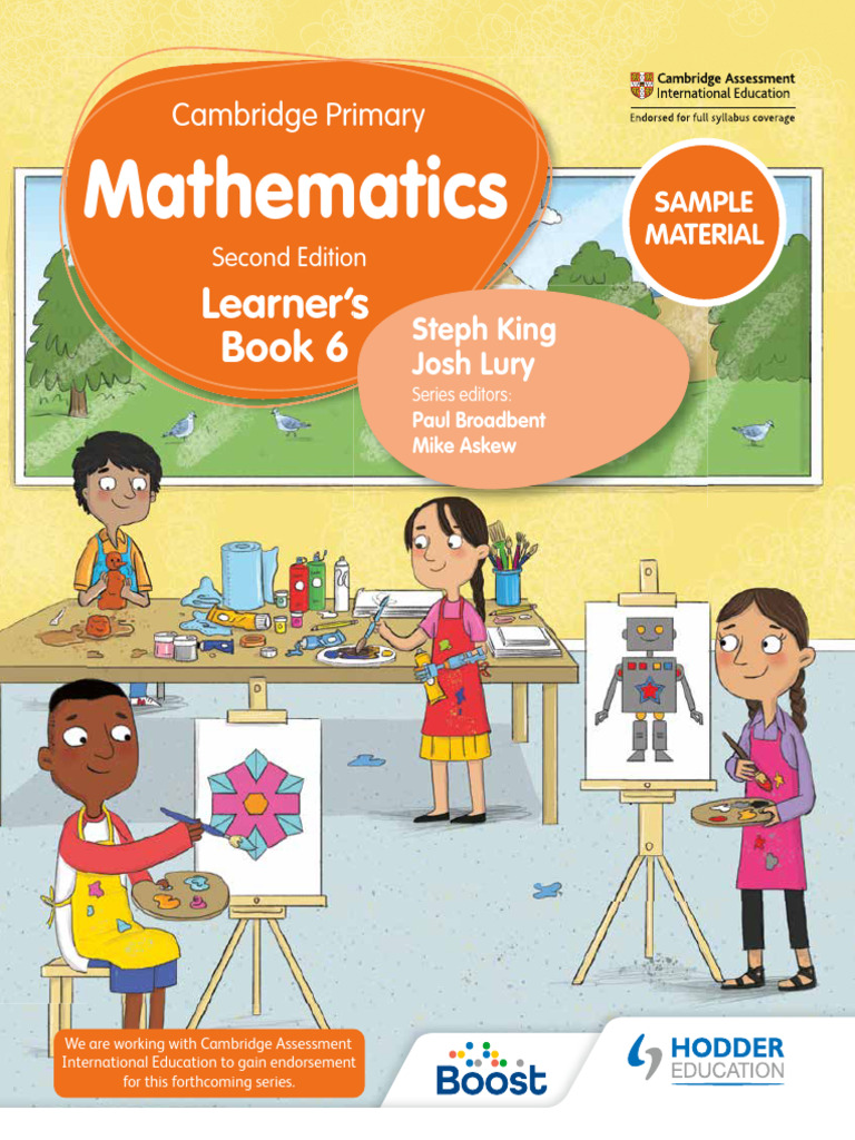 Cambridge Primary Mathematics Learner S Book 6 Second Edition Sample ...