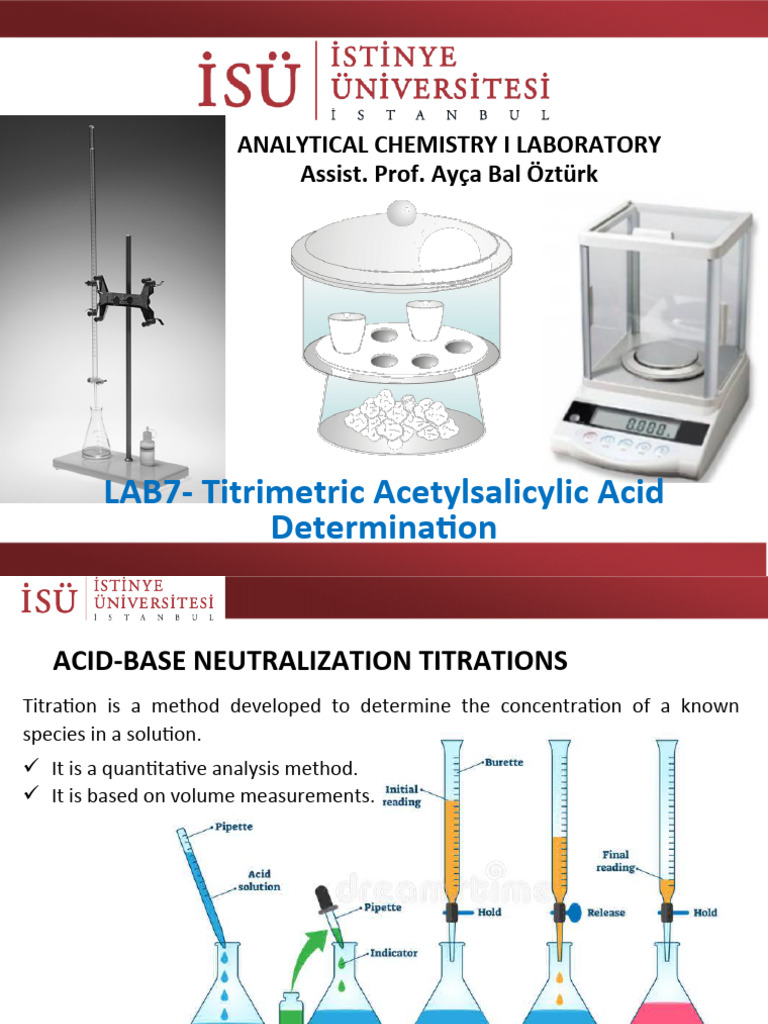 Titrimetric Acetylsalicylic Acid Determination | PDF | Titration ...