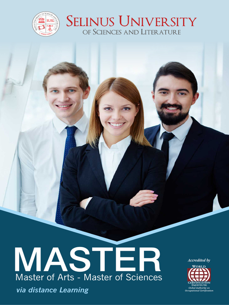 Selinus University Distance Master's Programs | PDF | Academic Degree ...