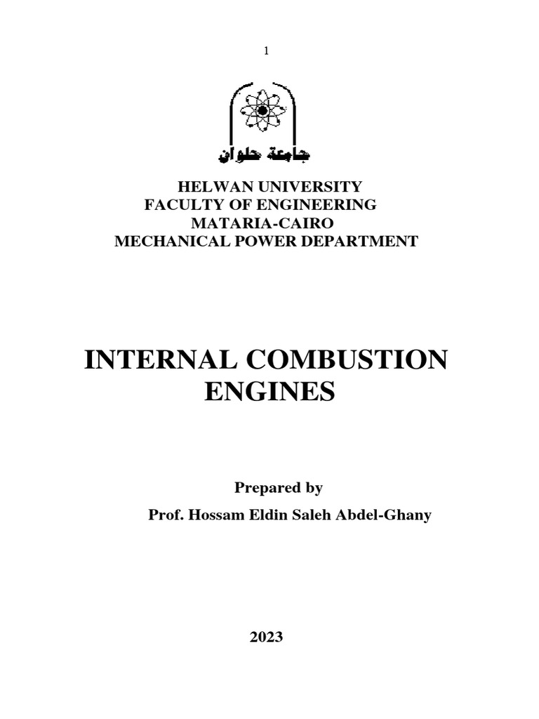Internal Combustion Engines | PDF | Internal Combustion Engine | Diesel ...