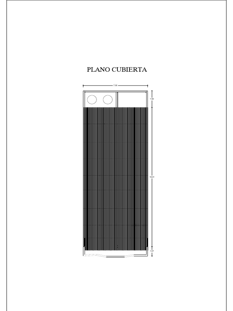 Plano Cubierta | PDF