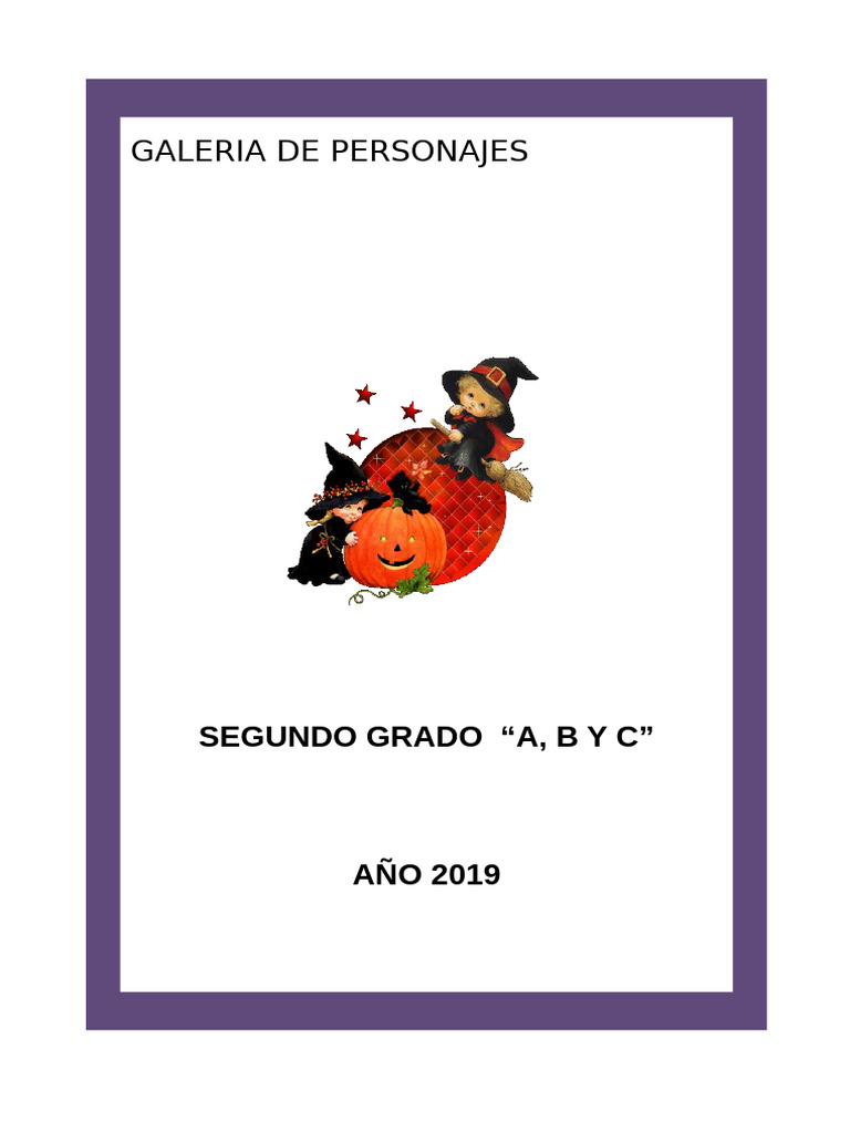 Proyecto Brujas 2019 | PDF | Blanco como la nieve | Escritura