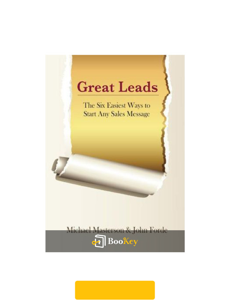 Great Leads | PDF | Human Communication