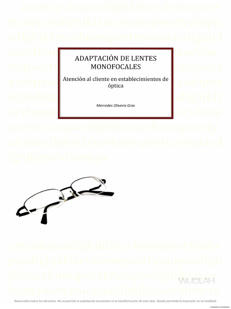 Adaptacion de Lentes Monofocales | PDF