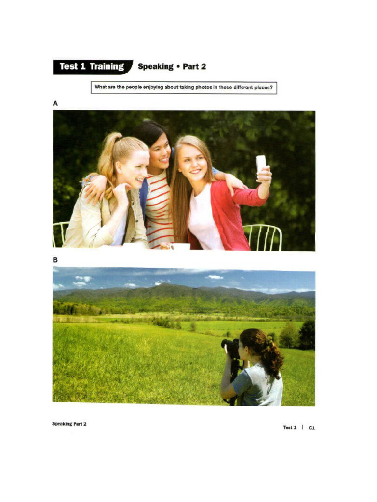 Speaking Part 2 - B2 | PDF