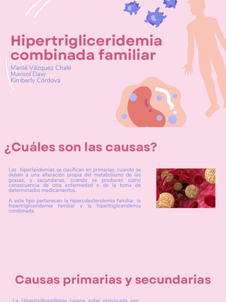 Hipertrigliceridemia Combinada Familiar | PDF | Hipercolesterolemia ...