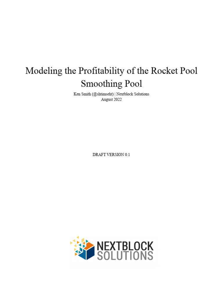 Analysis of the Smoothing Pool | PDF | Median | Odds
