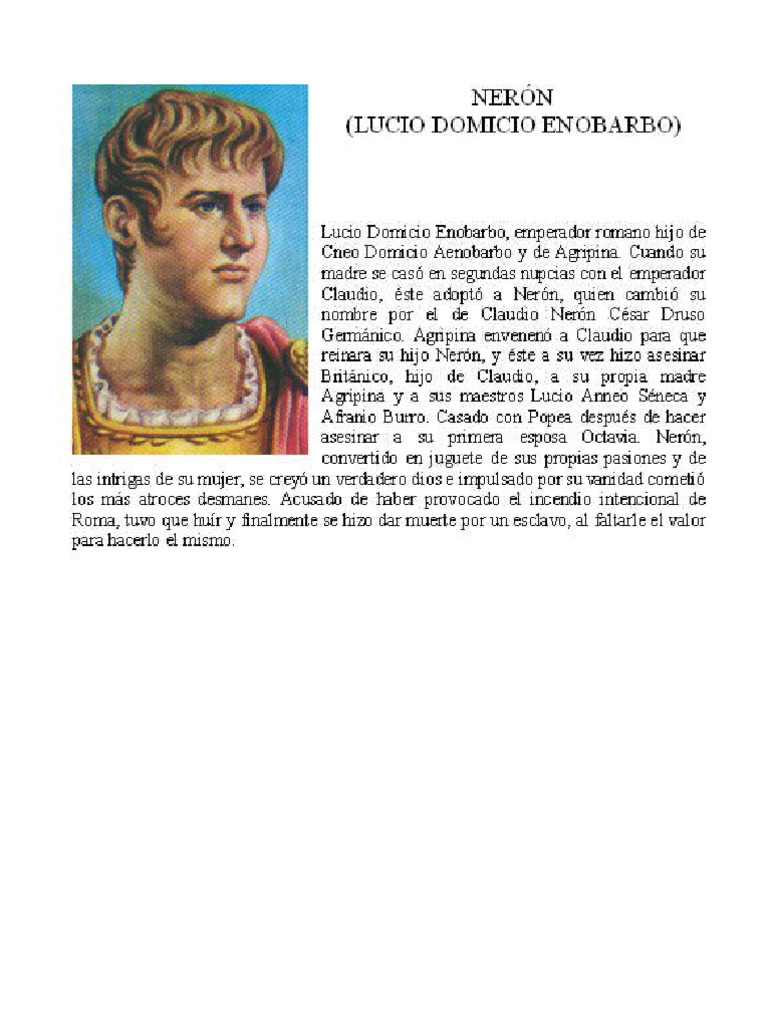 NERÓN | PDF